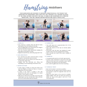 Hamstring Mobilisers (The Flexibility Series) – The Ballet Blog