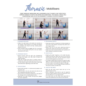Thoracic Mobilisers (The Flexibility Series) – The Ballet Blog